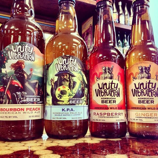 Four-Course Unity Vibration Kombucha Beer Dinner at Noble Hops April 19