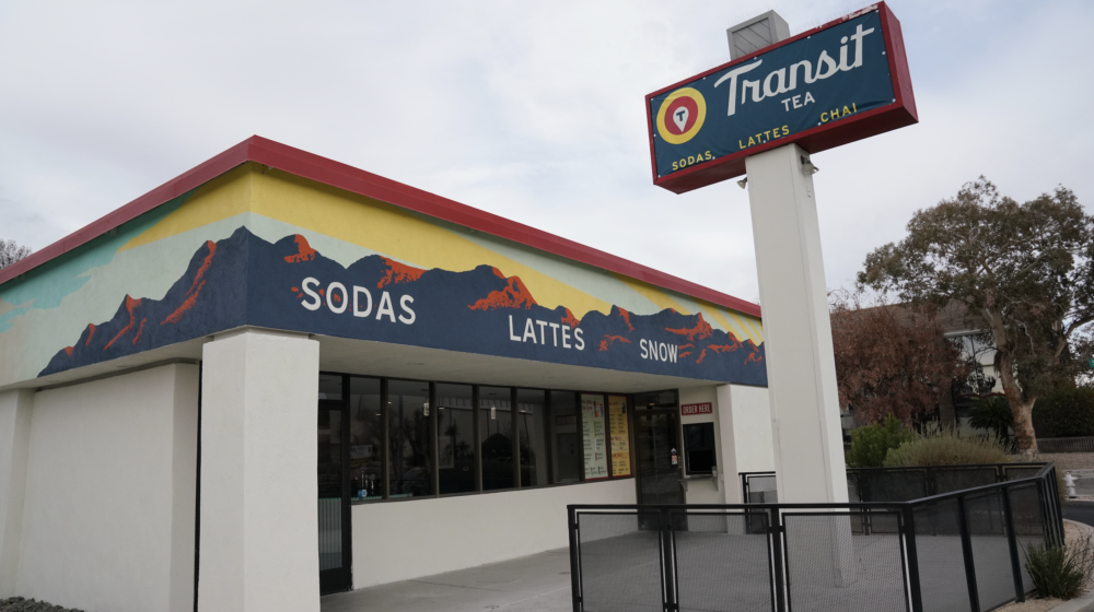 Transit Tea is now serving tea, lattes & snow cones to-go