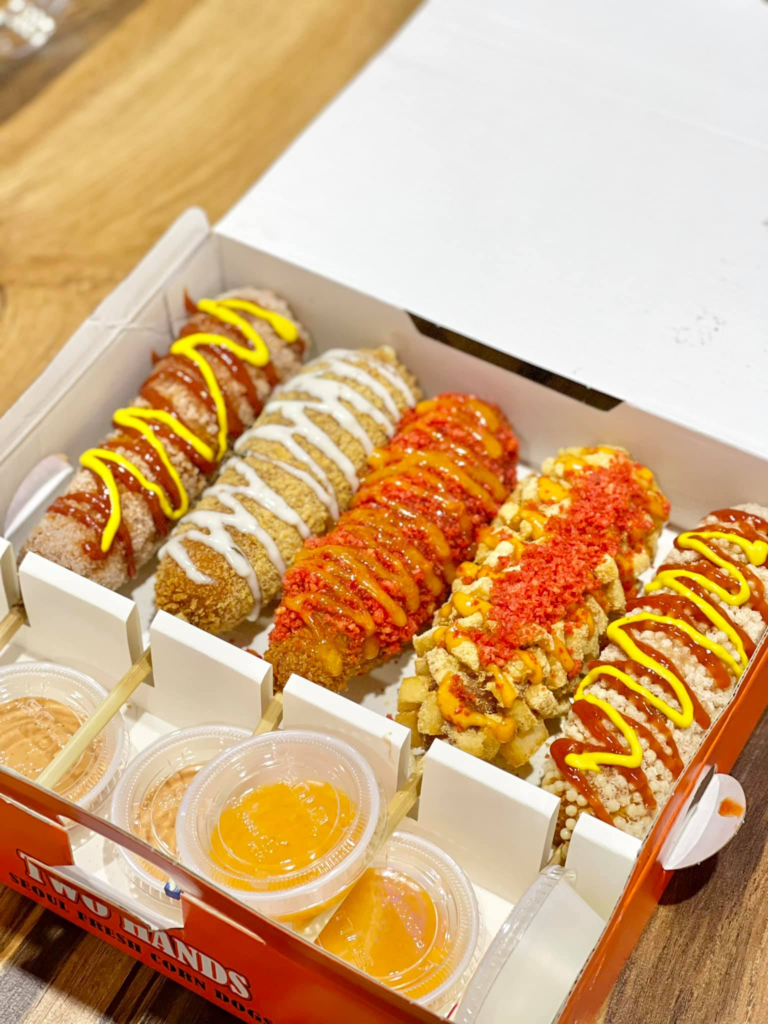 'Two Hands Corn Dogs' is opening soon on Campbell Avenue