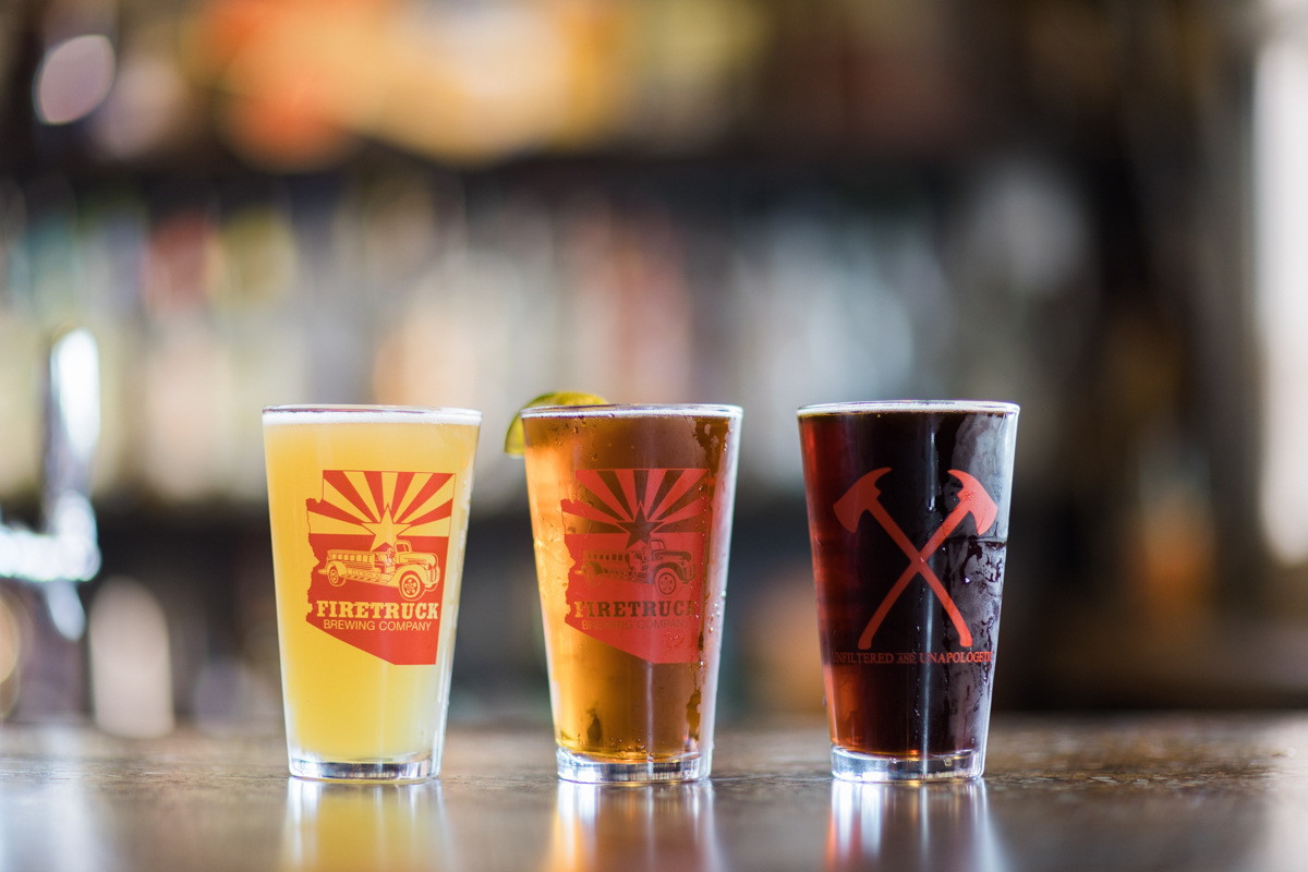 FireTruck Brewing Co. is comin' in hot with craft beer & a smokin' menu