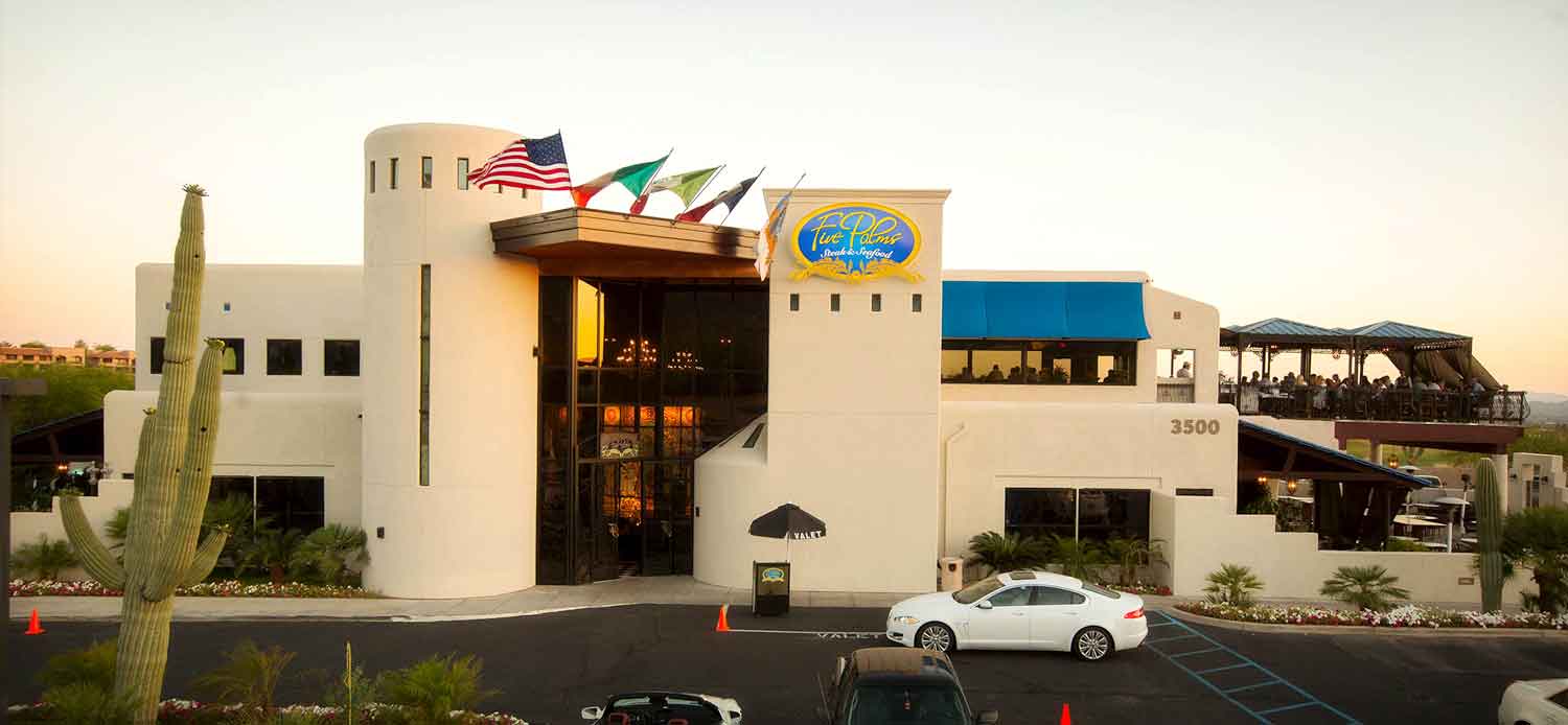 Five Palms Steak & Seafood to Close After 5 Years in Business