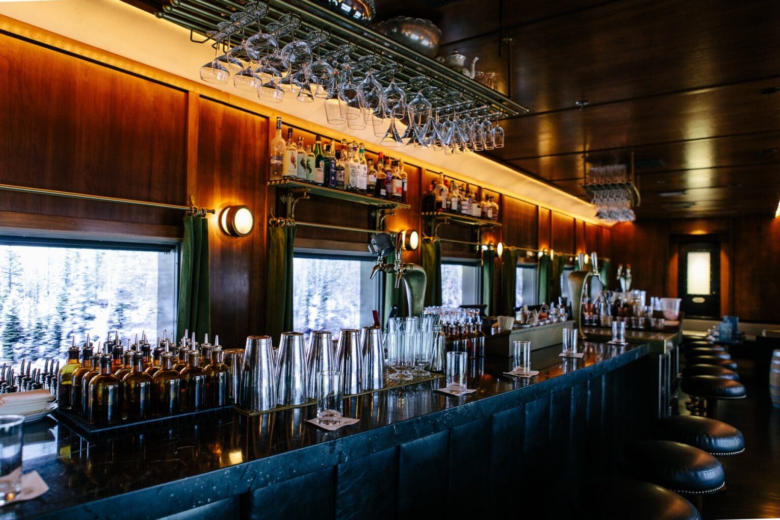 All aboard! Platform 18, an underground cocktail bar/train car is ...