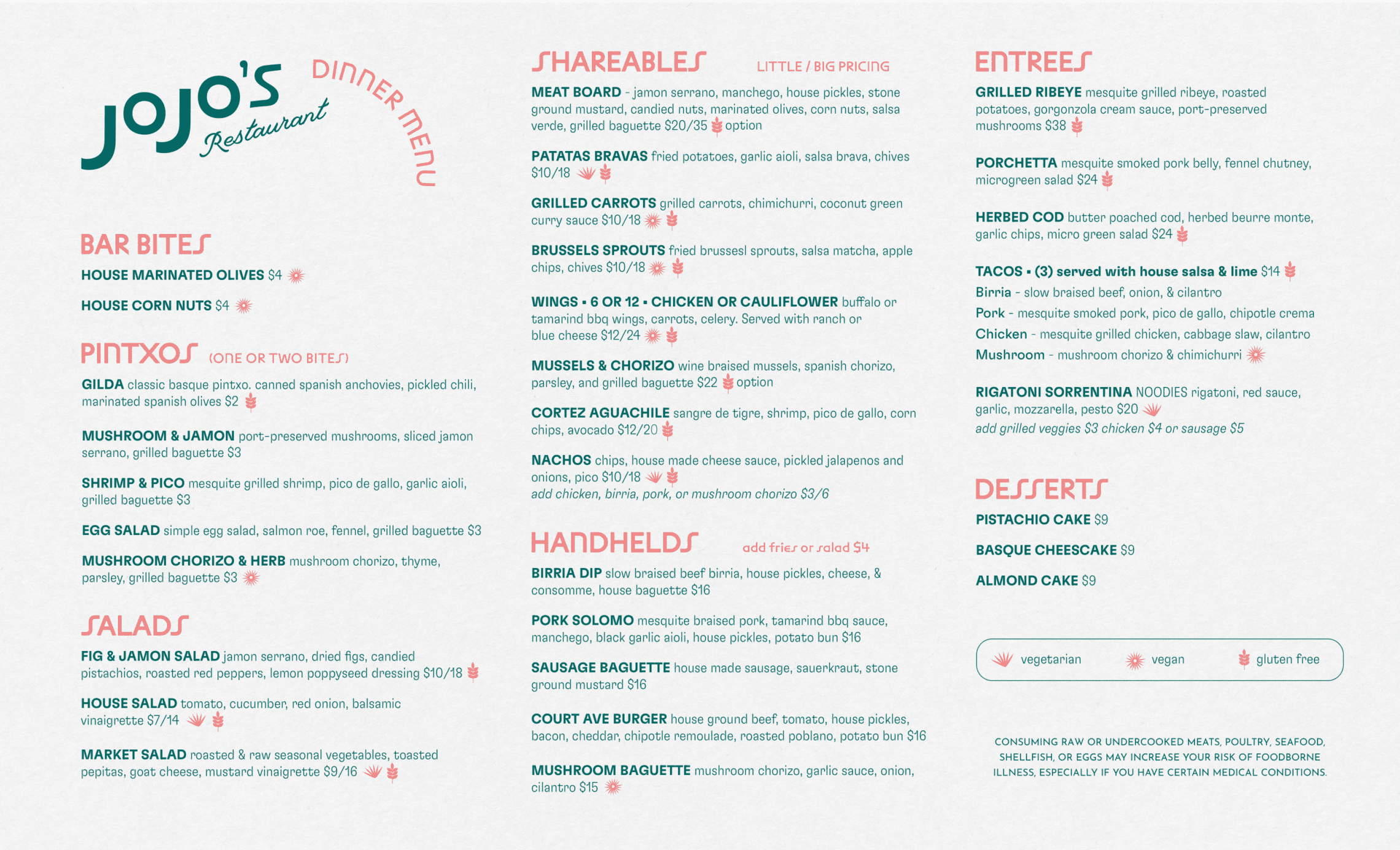 JoJo’s (Formerly LaCo) is Open for Brunch, Lunch & Dinner