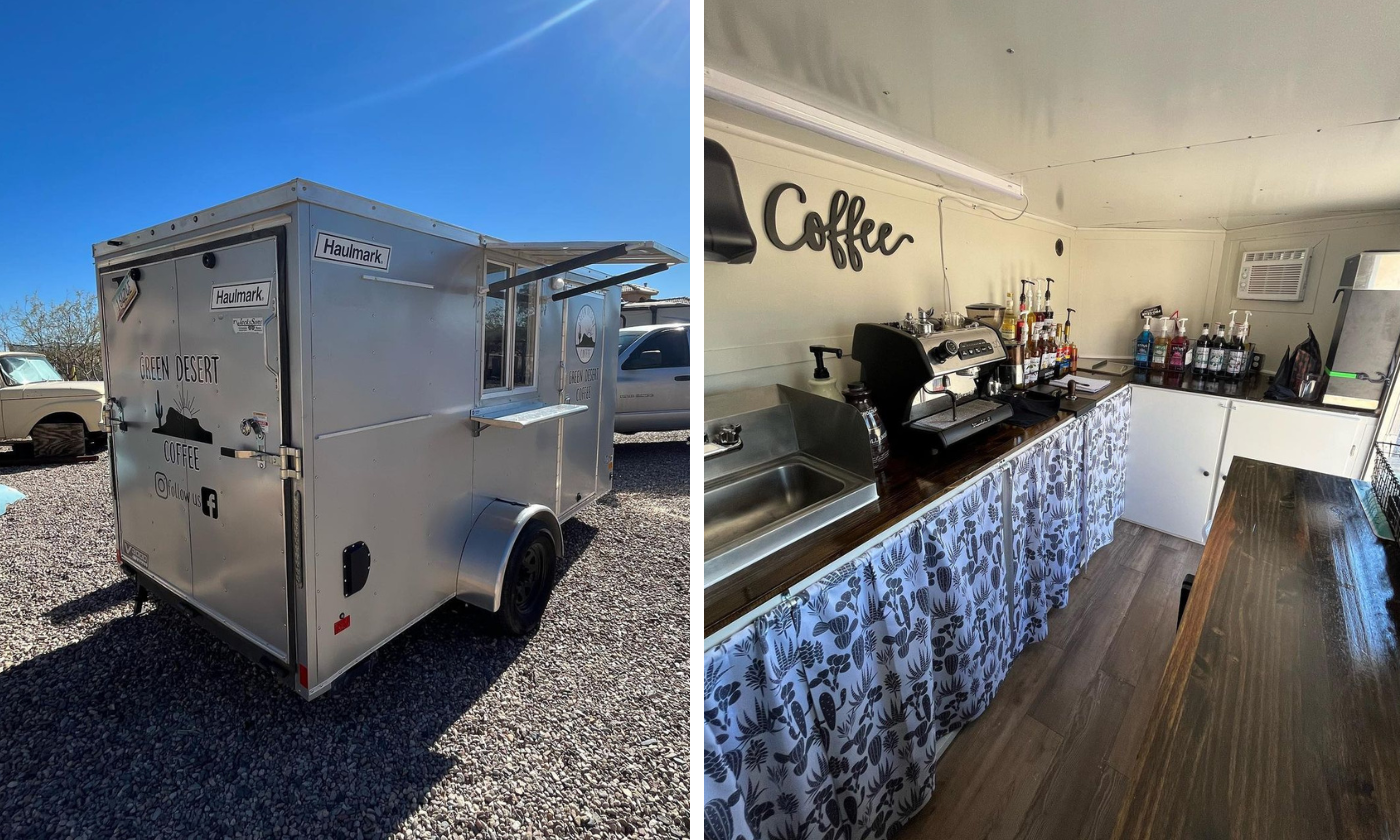 Green Desert Coffee is Selling its Mobile Coffee Shop