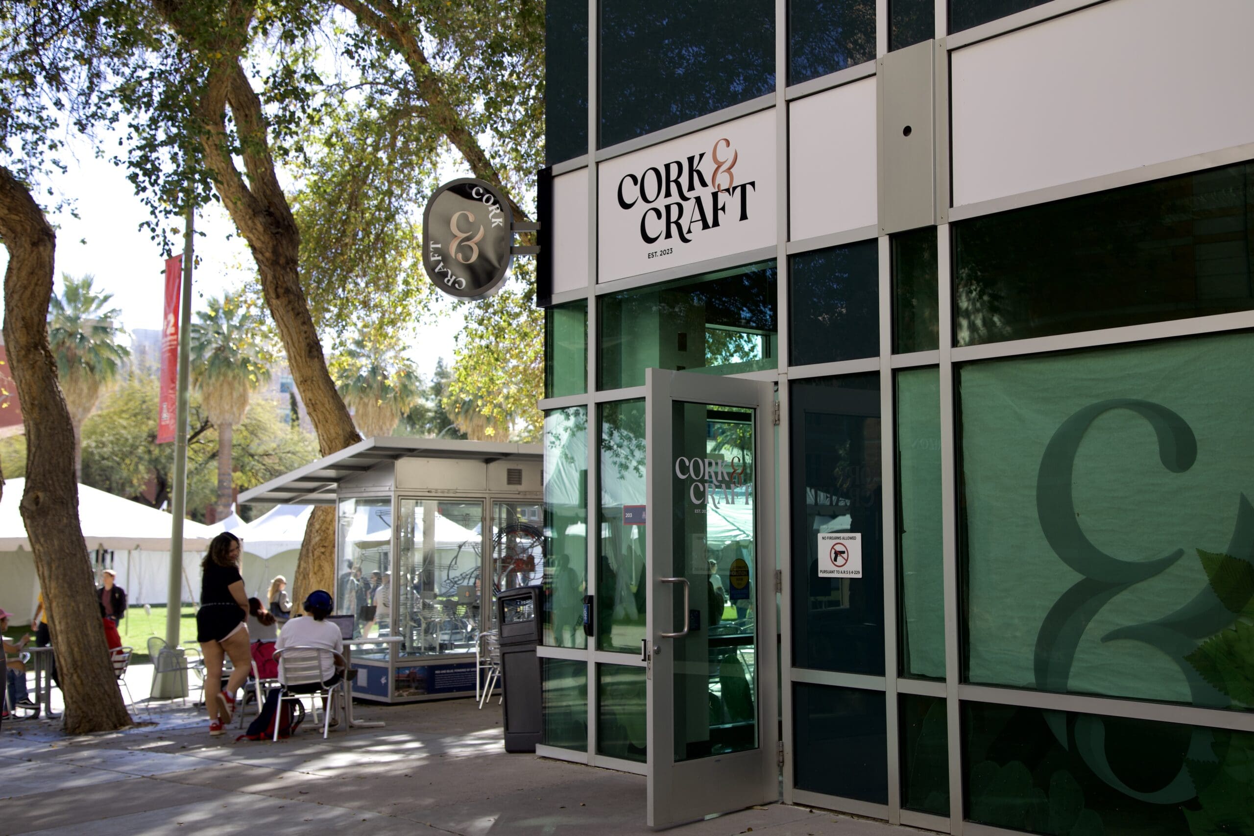 Cork & Craft: Beer, Wine & a Full-Service Restaurant on Campus