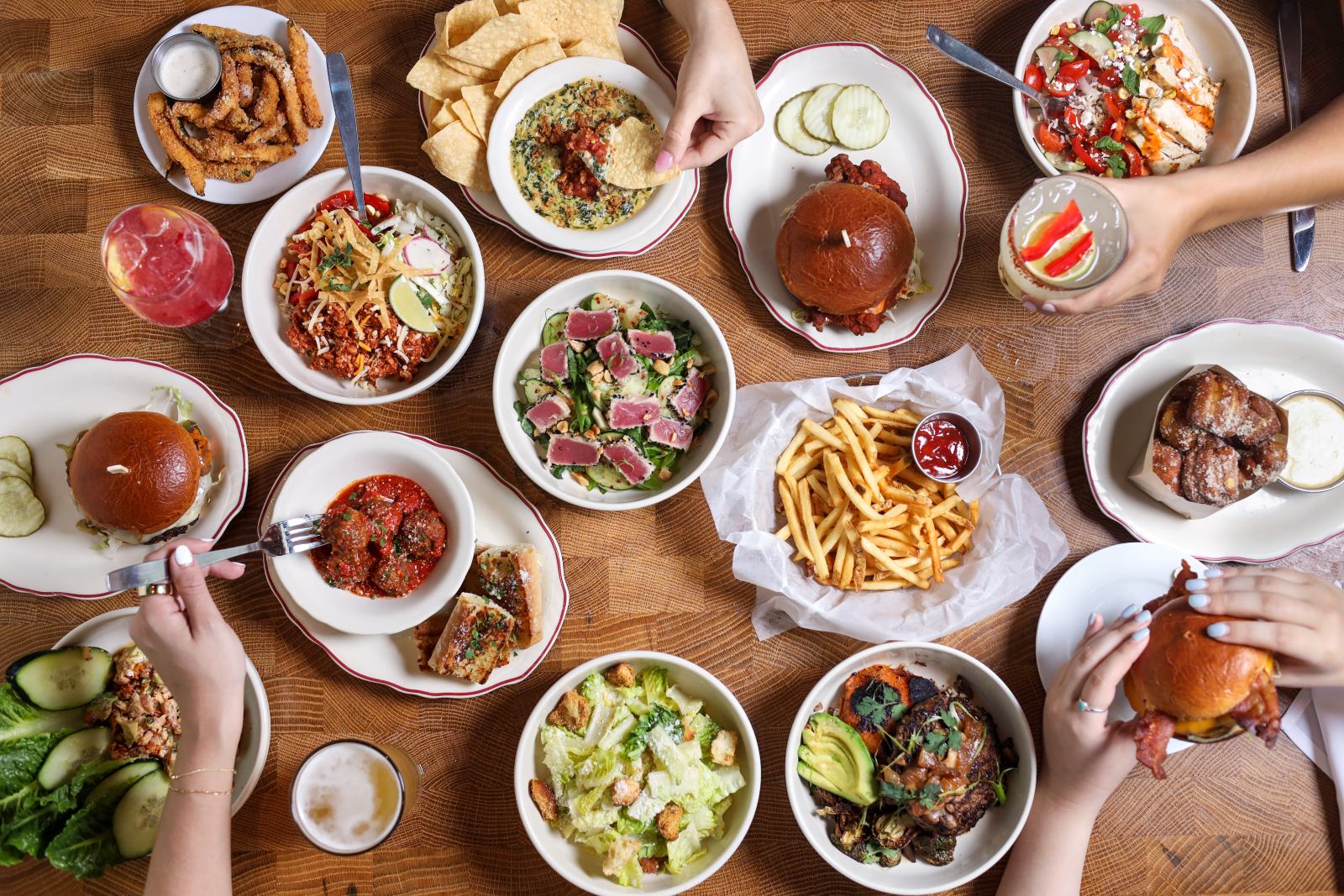 Beyond the Bun! Zinburger Debuts More Shareable Menu Items