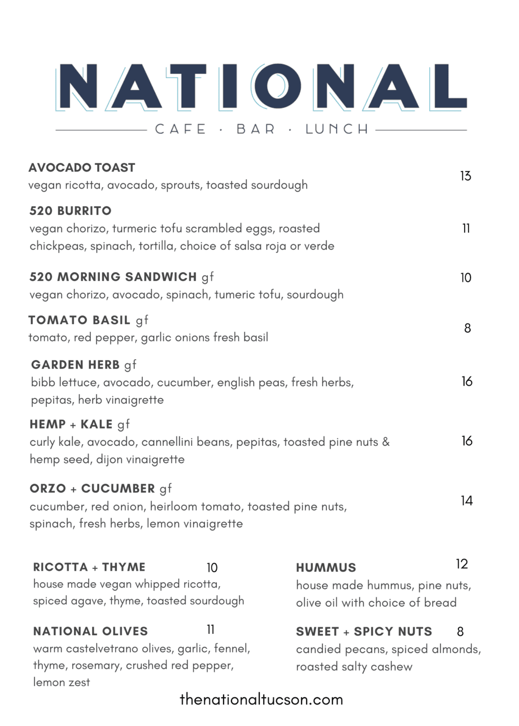 Your Guide to Vegan Tucson Restaurant Week (MENUS)