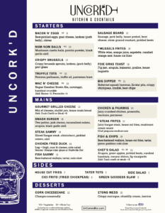 UnCork'd Kitchen & Cocktails to Open on Tucson's East Side