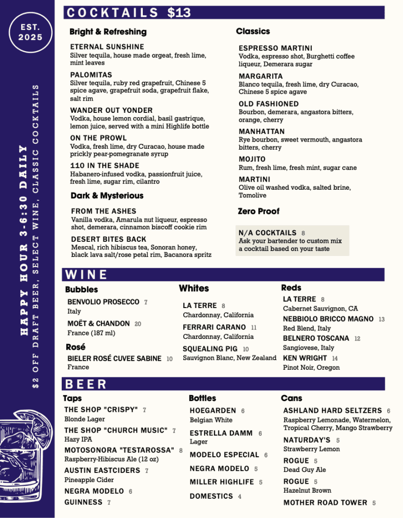 UnCork'd Kitchen & Cocktails to Open on Tucson's East Side