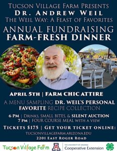 A Feast of Favorites: TVF's Annual Fundraiser with Dr. Andrew Weil ...