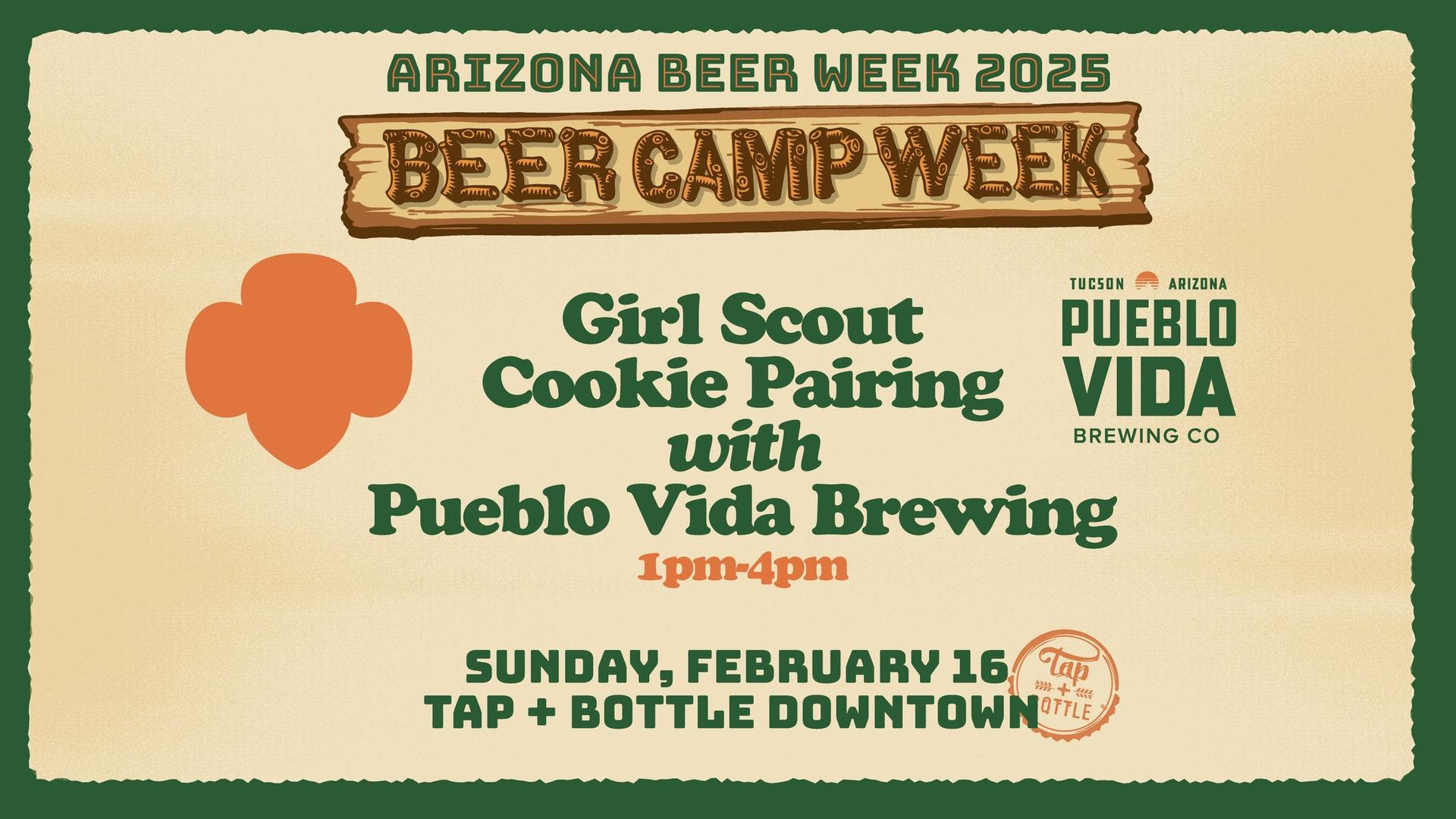 Arizona Beer Week: Girl Scout Cookie Pairing + Pueblo Vida! - Tucson Foodie