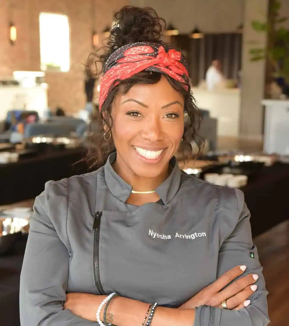 Nyesha Arrington Corn Gnocchi with Tomato-Corn Chili Crisp - Tucson Foodie